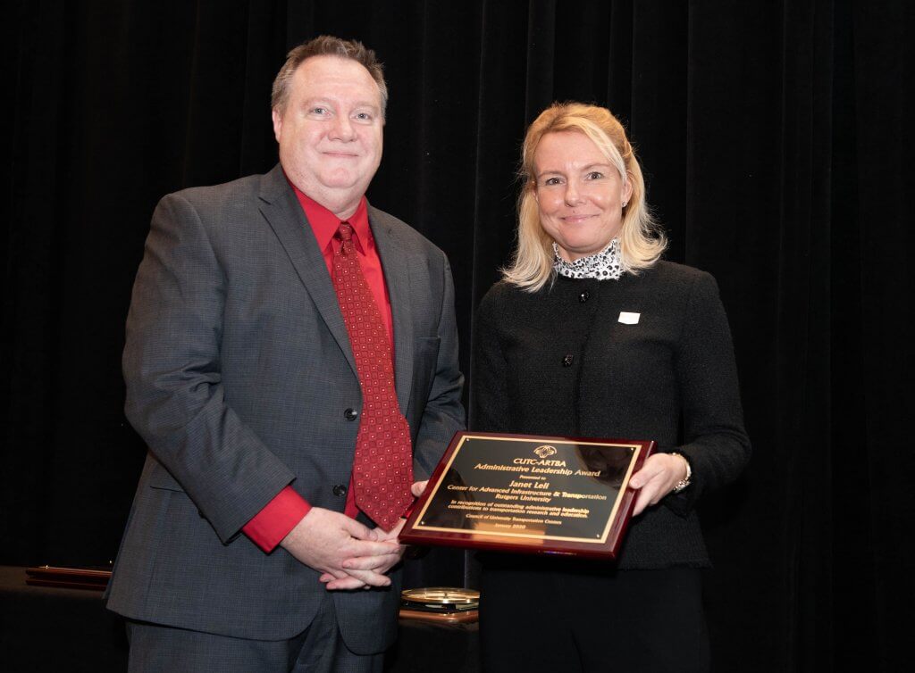 CAIT and NJ LTAP Director Receives ARTBA Award for Administrative ...