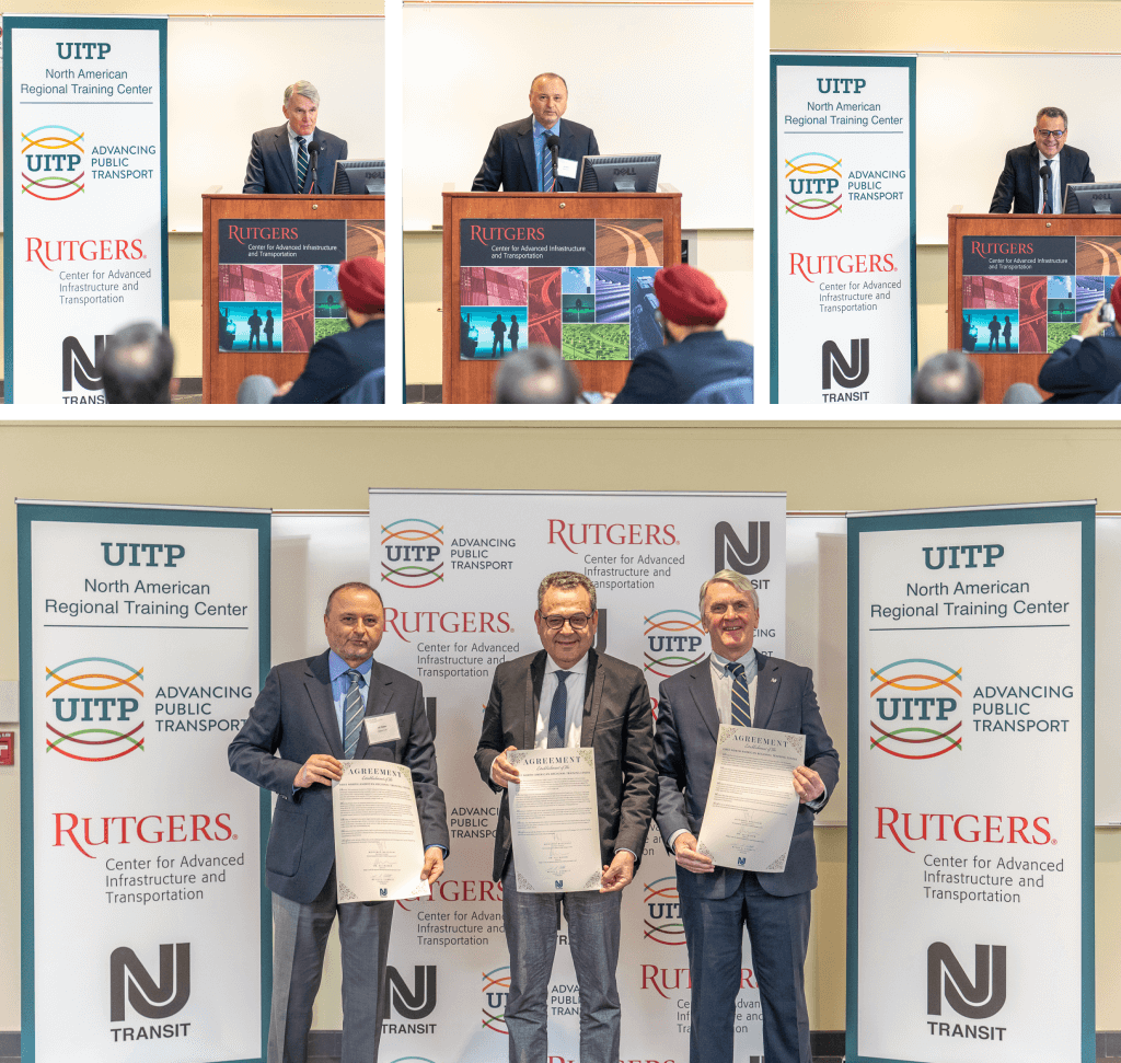 All Aboard: Rutgers CAIT Partners with NJ TRANSIT and International ...