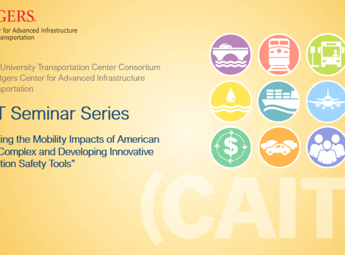 CAIT Update, September 2021 - Rutgers CAIT