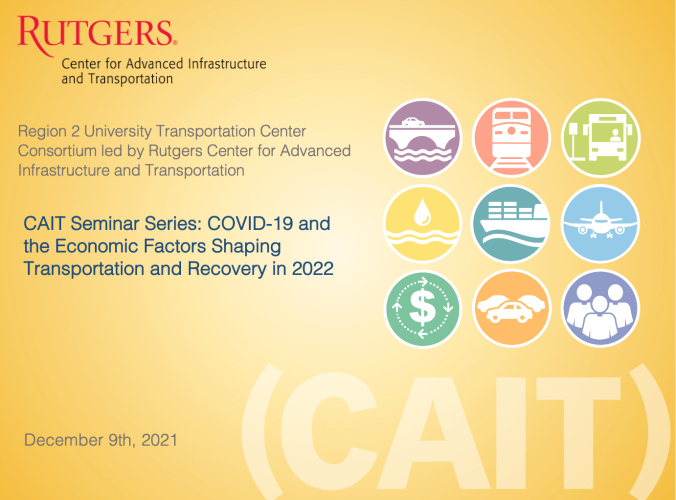 CAIT Update, December 2021 - Rutgers CAIT
